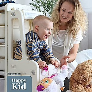 WEDANTA Kids Large Toys Storage Organizer Shelf Organizer for Books and Toys with 11 Bins 2 Cabinets and 3 Shelves Multipurpose Toy and Book Storage Solution for Kids - Toy Bin Storage