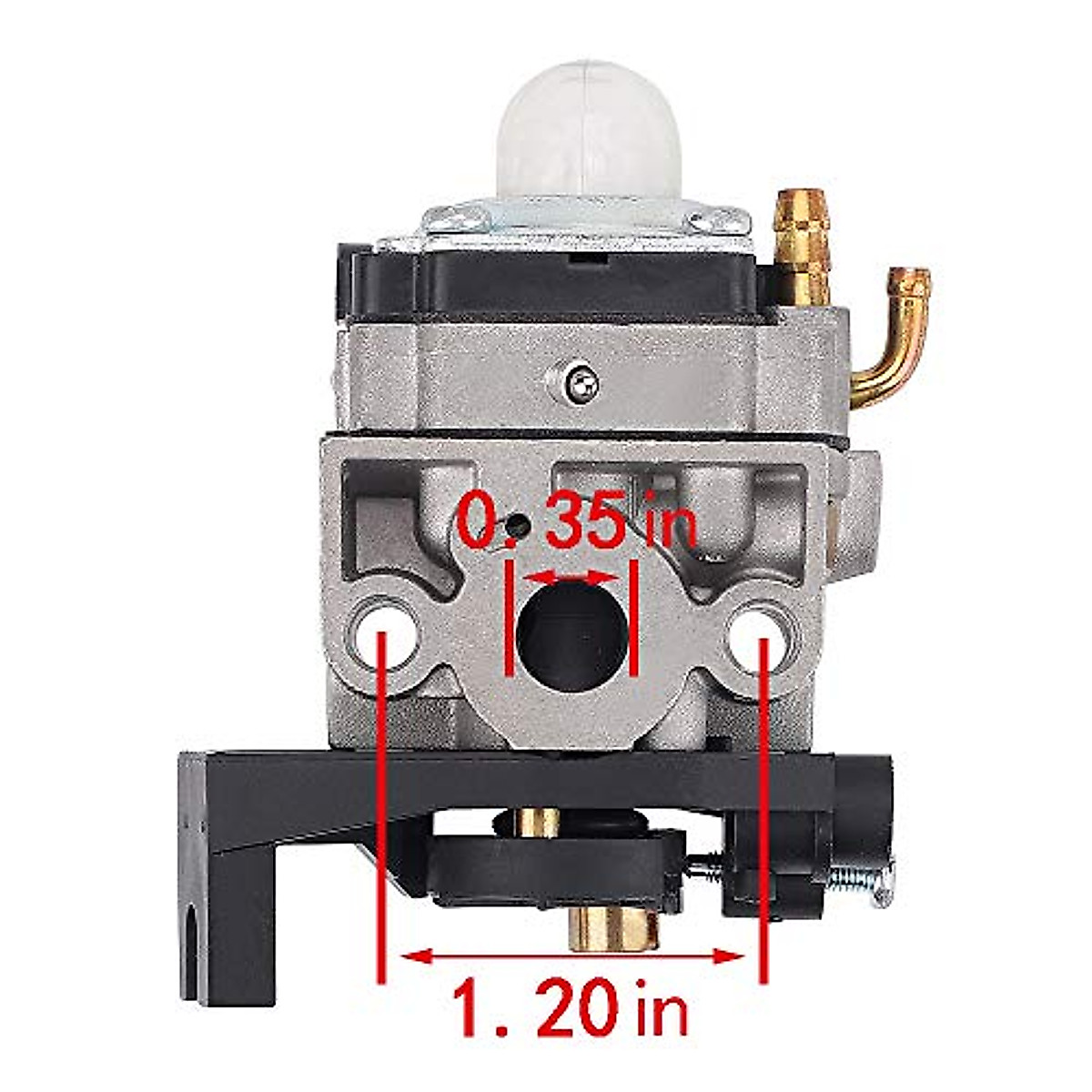 Panari GX35 Carburetor with 17211-Z0Z-000 Air Filter for Honda HHT35 HHT35S String Trimmer GX35 4 Stroke Small Engine Replace 16100-Z0Z-034 16100-Z0Z-815 WYB-16C