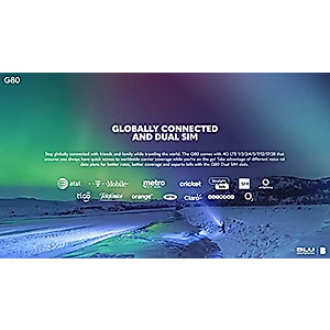 BLU V90 V0550WW 64GB Dual SIM GSM Unlocked Android Smartphone - Black