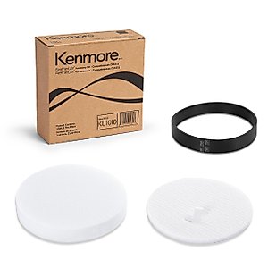 Kenmore KU1010 Pre-filters and Replacement Belt for Bagless Upright Vacuum Lightweight Cleaner DU1275, DU1040