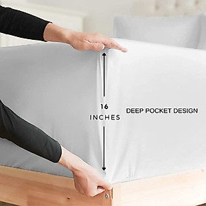 zcsm Octopus Sheets Full Size - Kraken Bed Sheets, Soft Microfiber & Deep Pocket & Wrinkle Free Patterned Bedding Sheets & Pillowcases, 4 Piece (1 Fitted Sheet, 1 Flat Sheet, 2 Pillow Cases)