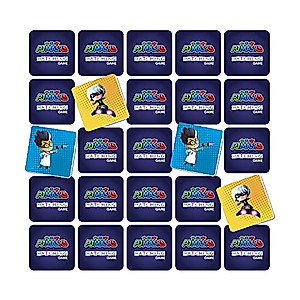 PJ Masks Hasbro Gaming Matching Game for Kids Ages 3 and Up, Fun Preschool Memory Game for 1+ Players