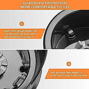 Personal Blender for Shakes, Portable Smoothie Makers, Food Prep,and Frozen Blending with 120V Voltage 350-Watt Base,600ml Mini Travel Blender Juicer for Kitchen