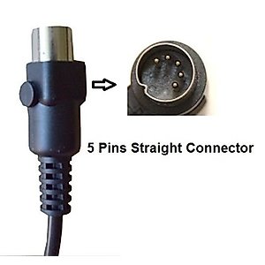 hmleaf®2 Button 5 pin Lift Chair Hand Control or Power Recliner Hand Controller(Deeper Connector)