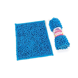 InstaLocker Locker Decorations Carpet - Locker Rugs for Girls - 100% Microfiber, Shaggy Style Locker Rugs - 11.5" x 17.5" Rectangle Locker Rug with Non Skid Backing - Top Locker Décor Accessories