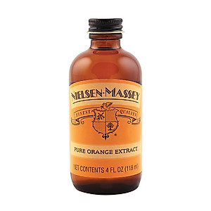 Nielsen-Massey Pure Orange Extract for Baking, Cooking and Drinks, 4 Ounce Bottle