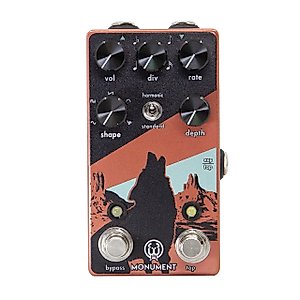 Walrus Audio Monument V2 Harmonic Tap Tremolo Guitar Effects Pedal