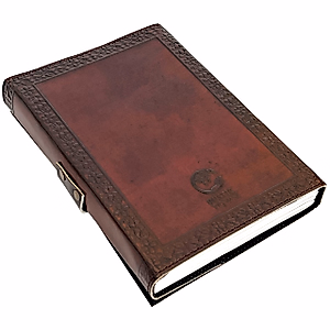 RUSTIC TOWN Leather Knife Roll & Leather Journal - A Perfect Combo for Chefs