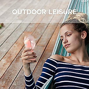 Handheld Fan Portable Mini Fan Portable Fan Rechargeable Usb Fan personal Fan Ideal Battery Operated Fan Suitable for Men Women Child Indoor Outdoor Use Adjustable Speed Rechargeable Fan(White-1pcs)