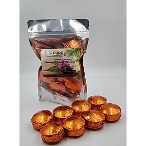 Spa Pure CITRUS Burst Aromatherapy: Shower Bomb Aromatherapy With 100% Natural/Organic Essential Oils - Transform Your Shower - Transform Your Mood (8 Count) Pack of 1