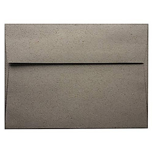 Note Card Cafe A7 7.25 x 5.25 in Blank Brown Kraft Envelopes | 100 Pack | Sealable, Square Flap | Perfect for Invitations, Greeting Cards, Baby Showers, Weddings, Mailing, Crafts | Printable