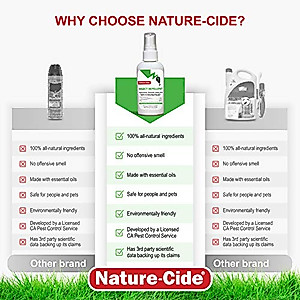Nature-Cide Insect Repellent. Combats and Repels Many Outdoor Pests. Safe for Use Around Children and Pets (2 oz.)