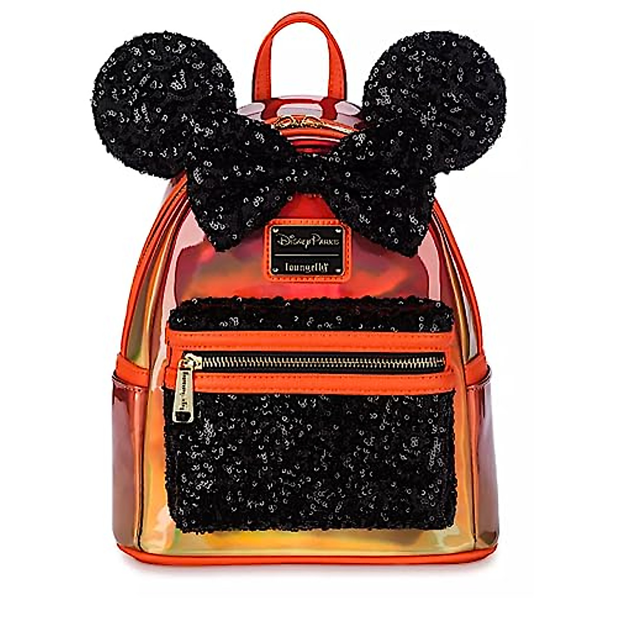 Loungefly Disney Minnie Mouse Halloween Sequin Mini Backpack