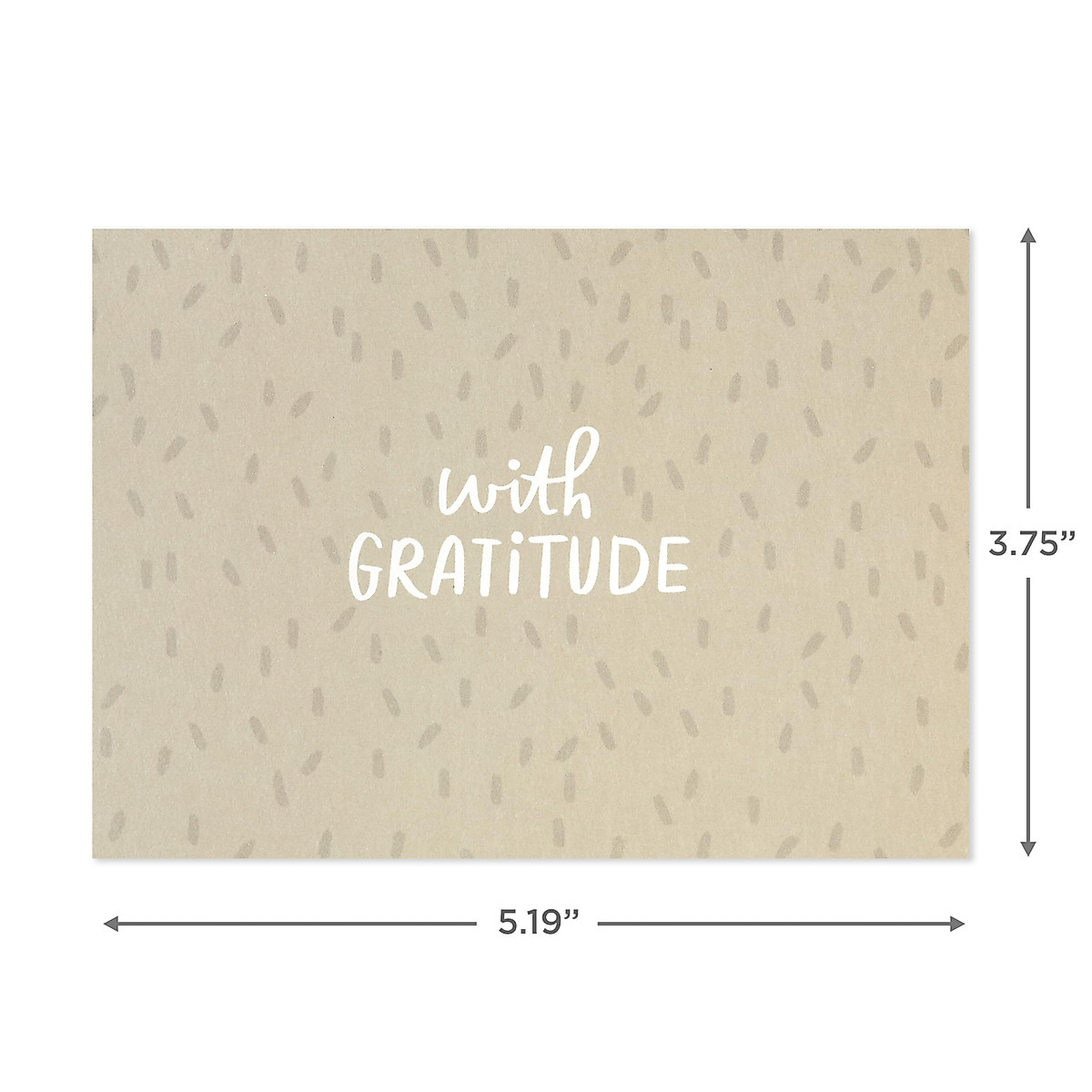 Hallmark Minimalist Thank You Note Card Assortment (48 Blank Cards with Envelopes) Mint Chevron, Blush Polka Dot, Stripes