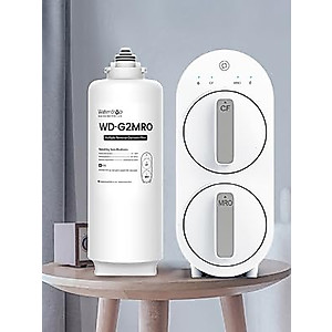 Waterdrop WD-G2MRO Reverse Osmosis Filter, Replacement for WD-G2-B, WD-G2-W, WD-G2MNR-W Reverse Osmosis System, Reduce PFAS, 2-year Lifetime