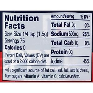 Morton McCormick Iodized Salt & Pepper, Shaker Set, 5.25 Ounce