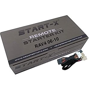 Start-X Remote Starter for RAV4 06-10 Standard Key || Plug N Play || Lock 3X to Remote Start