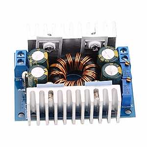 Voltage Converter Module DC 5-30V to 1.25-30V,Automatic Step Up/Down Converter,Boost/Buck Voltage Regulator,Regulated Converter Module,Over Current, Short Circuit, Over Temperature
