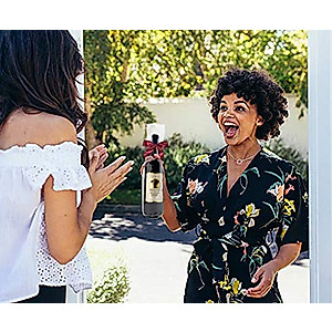 Purple Q Crafts Clear Cellophane Bags For Wine Bottles 6" x 18" Wine Gift Cello Bags With 50 Gold 4" Twist Ties (50 Pack)