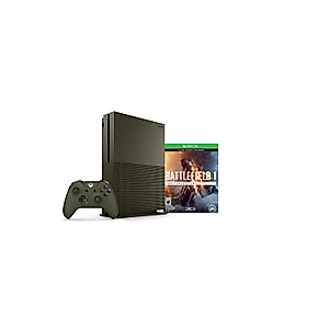 Xbox One S 1TB Console – Battlefield 1 Special Edition Bundle [Discontinued]