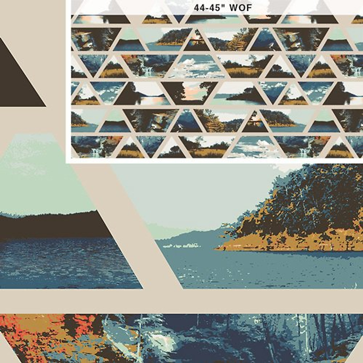 Art Gallery Fabrics Art Gallery Wandering Lands Mineral Fabric, Multi