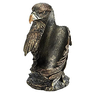 Accent Plus 10018628 Patriotic Eagle Wine Bottle Holder, Multicolor