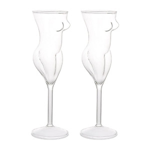 Novelty Champagne Goblet Wine Glasses Female Body Glasses for Home Restaurant Bar Party Decoration