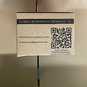 NETUM USB Laser Barcode Scanner, Handheld 1D Wired Bar Code Scanner Scanning UPC EAN Reader Gun Retails for Supermarket, Convenience Store, Warehouse - NT-M1