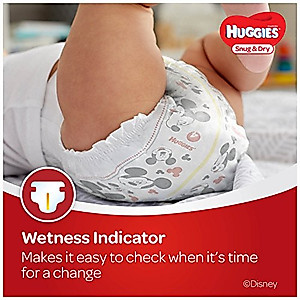 HUGGIES Snug & Dry Diapers, Size 4, 112 Count, GIGA JR PACK (Packaging May Vary)