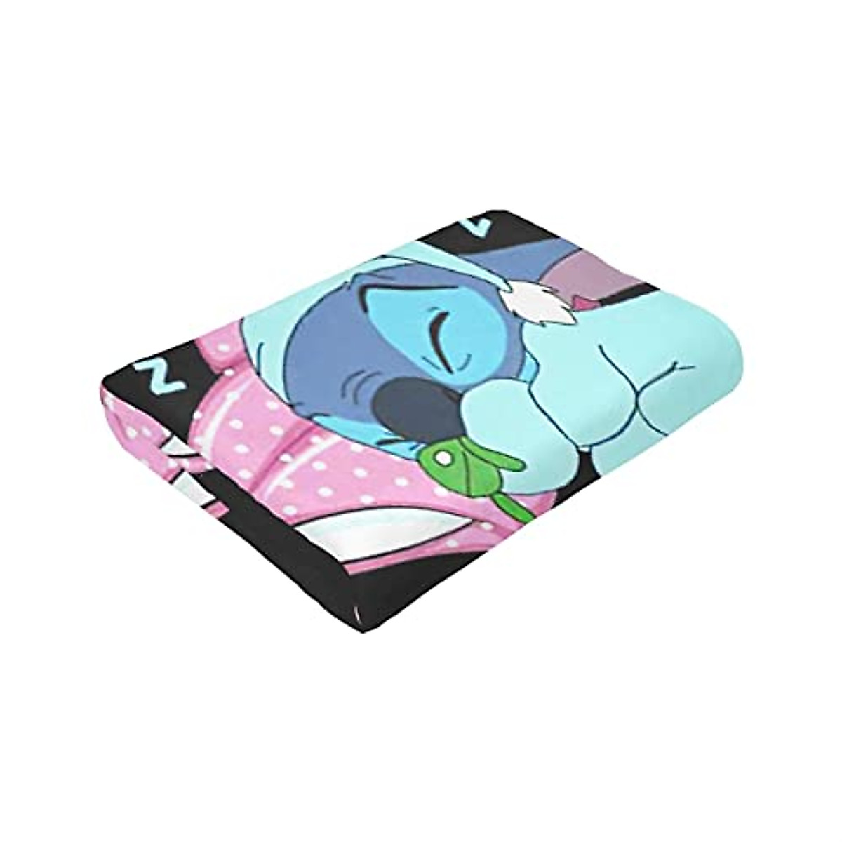 Shazi Cartoon Blankets Super Soft Throw Blanket Air Conditioner Blanket Warm Cozy Flannel Blanket for Couch Bed Sofa Car 50inchX40inch