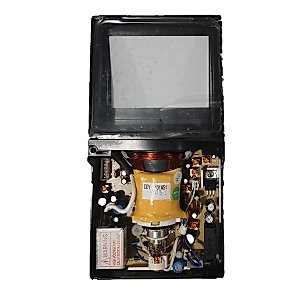 ARCADORA 12V 4.2W Micro 4" CRT Black and White Monitor Vintage CRT Screen Electronic Picture Tube