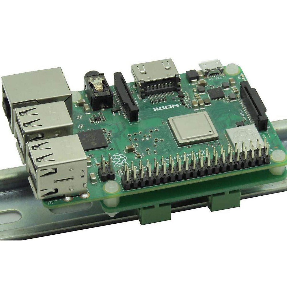 DIN-Rail Kit Type 1 Parallel Mount for Raspberry Pi SM-A-004