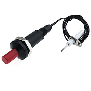 E-outstanding Type of 1 Out 2 Propane Push Button Igniter Power Button Igniter Piezo Igniter Spark Ignition Set for Grill, Camping, Fireplace, Gas, Stove, Oven, Heater