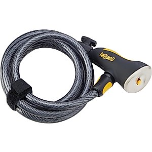 ONGUARD Industries On Guard Doberman Motor Bike Security Coil Cable Lock 185 x 12 Key/Combination