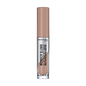Rimmel London Wonder'Cloud Eyeshadow, Buildable, Long-Wearing, Built-In Primer, 002, Foggy Beige, 0.06oz