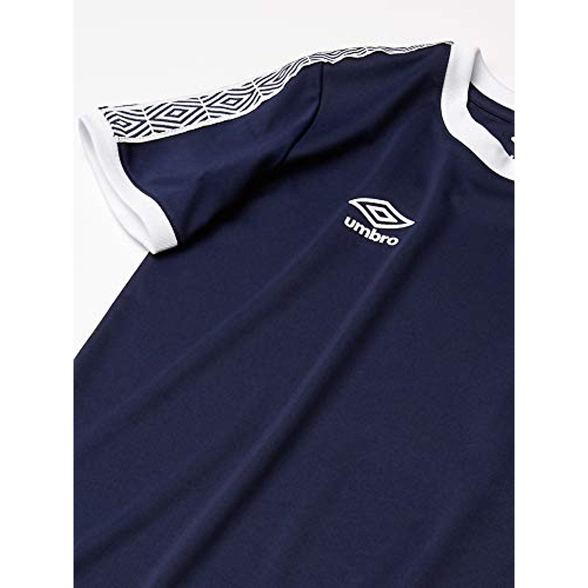 Umbro Diamond Poly S/s, Navy/White, Small (8)