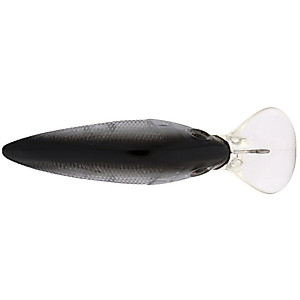 Berkley Money Badger Fishing Lure, Black Silver, 1/3 oz, 2.5in | 6.25cm, Hybrid Baitfish-Crayfish Design, Patented FlashDisc Technology, Equipped with Sharp Fusion19 Hooks