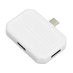 USB C Hub, 3 in 1 USB 3.0 Multiport Adapter Fast Charging Type C to USB 3.0 and 2xUSB 2.0 Docking Station for OS X, for Win, for Android