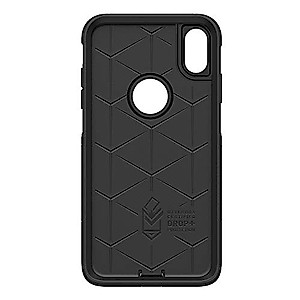 OtterBox iPhone Xs Max Commuter Series Case - BLACK, slim & tough, pocket-friendly, with port protection