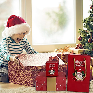 Surprise Gift Box Explosion - 2024 Newly Merry Christmas Surprise Gift Boxes, Pop-Up Explosion Gift Box, Unique Folding Bouncing Red Envelope Gift Box, Christmas Birthday Surprise Blast Gift Boxes