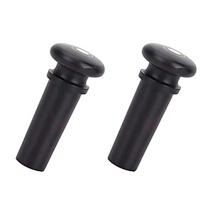 Bnineteenteam Violin Tail Endpin,2Pcs Wood Violin Tail Endpin Musical Instrument Accessories(Type A) Performance Accessory