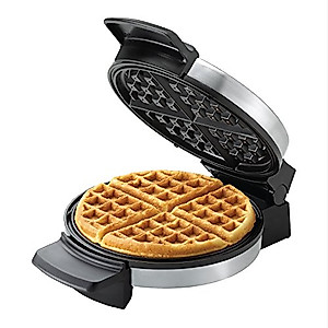 BLACK+DECKER Belgian Waffle Maker, Stainless Steel, WMB500