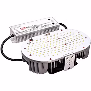 OSTEK 120W LED Shoebox Retrofit Kits, E39 Mogul Base 5000K Shoebox Retrofit Lights Replacement for High Bay, Area Parking Lot, Street, Wall Pack Light.UL & DLC Premium (120)