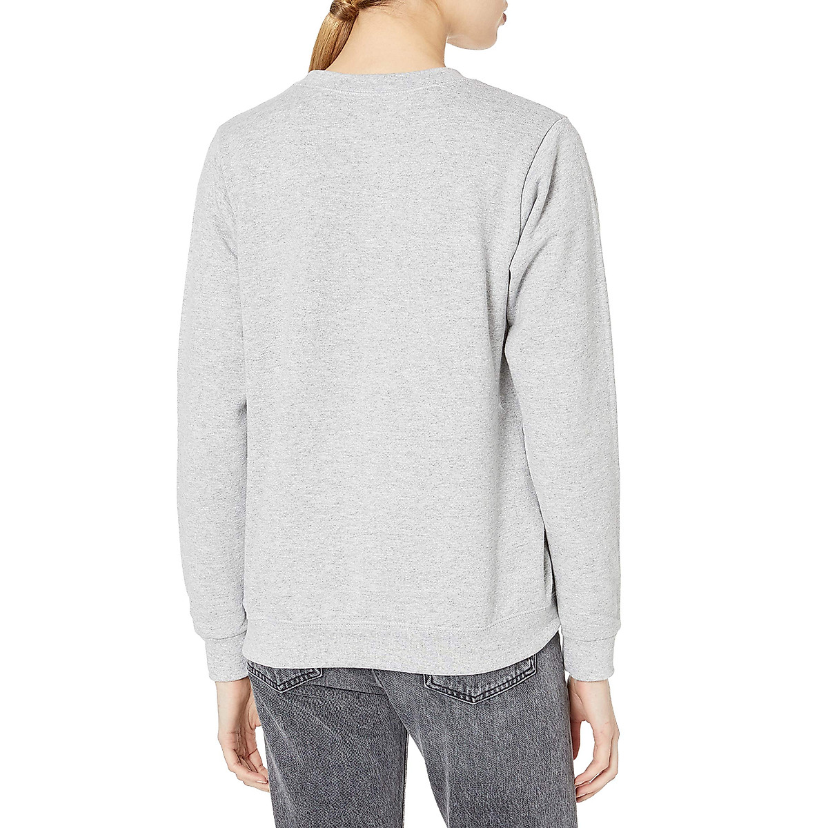 Gildan Women's Fleece Crewneck Sweatshirt, Style G18000FL, Sport Grey, 2X-Large