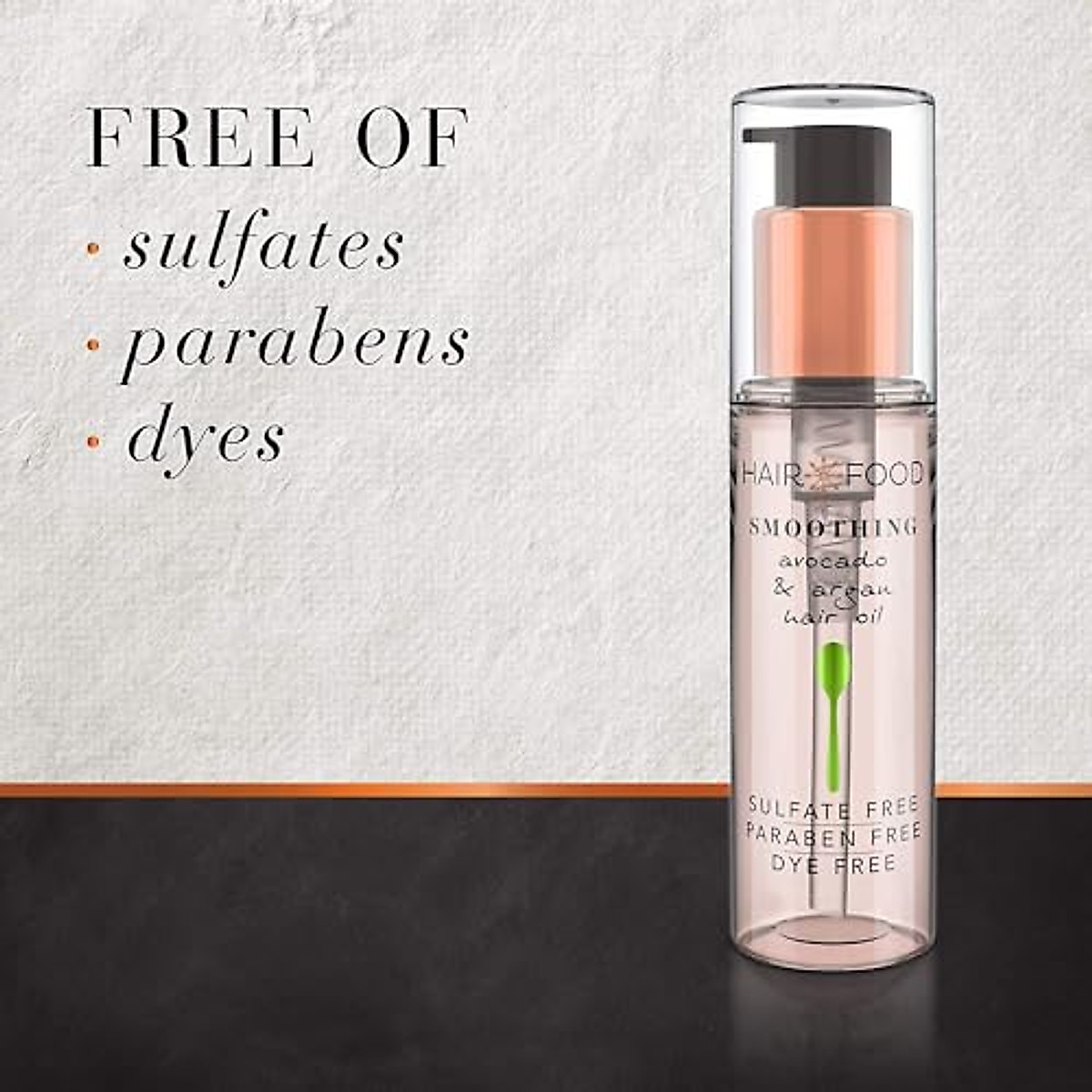 Hair Food Sulfate Free Dye Free Smoothing Treatment Argan and Avocado, Hair Oil, 3.2 Fl Oz