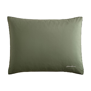 Eddie Bauer- Twin Duvet Cover Set, Reversible Bedding Set with Matching Sham(s), Casual Home Décor (Skyline Stripe Green, Twin)