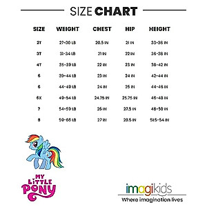 My Little Pony Little Girls Ruffled Sleeves T-Shirt Bike Shorts Set 6