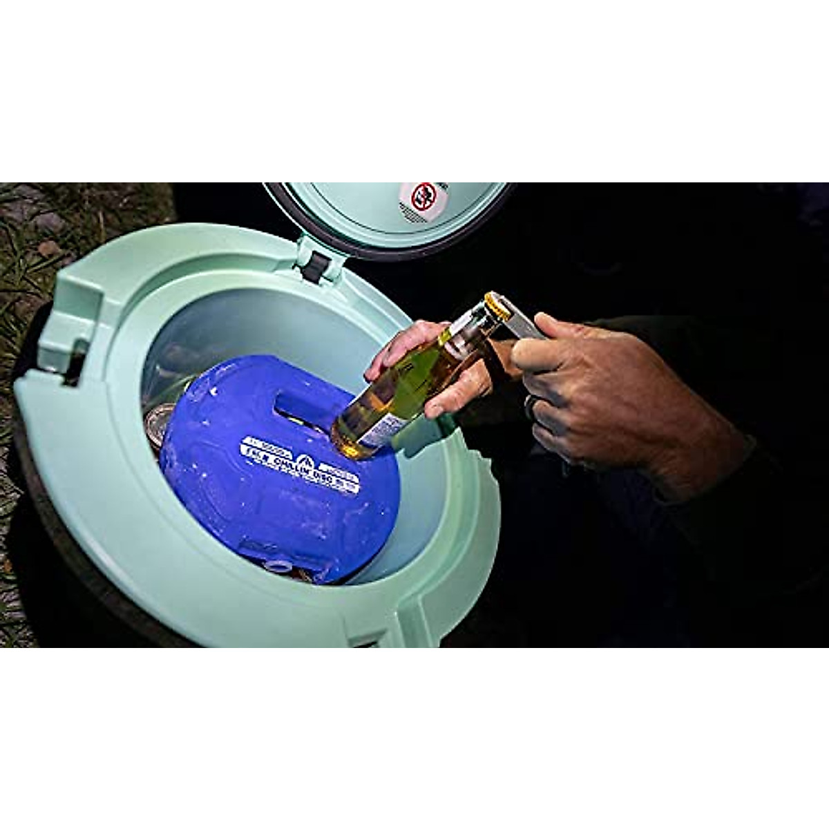 ARCTIC ICE Chillin' Disc, Long Lasting Reusable Ice Pack, 4.0 LB, Blue