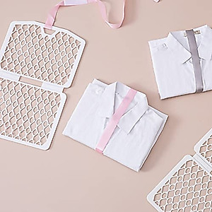 WJCCY 5pcs Clothes Folding Board Clothes Folder Closet Organizer Clothing Easy Folder Board Laundry Multifuncitonal Home Storage (Color : Gray)