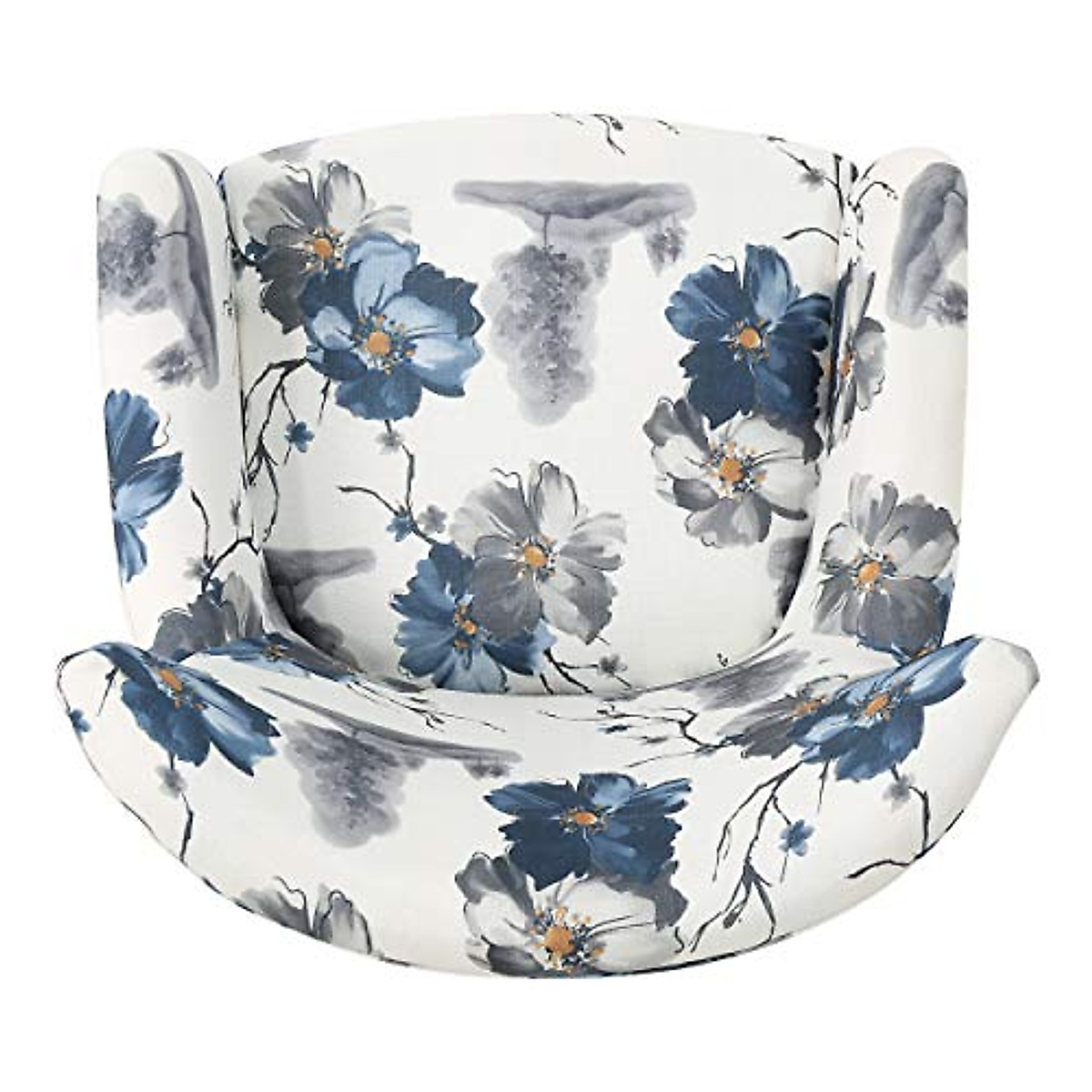 Christopher Knight Home Oliver Fabric Club Chair, Print, Dark Brown 30D x 30.25W x 36.25H in